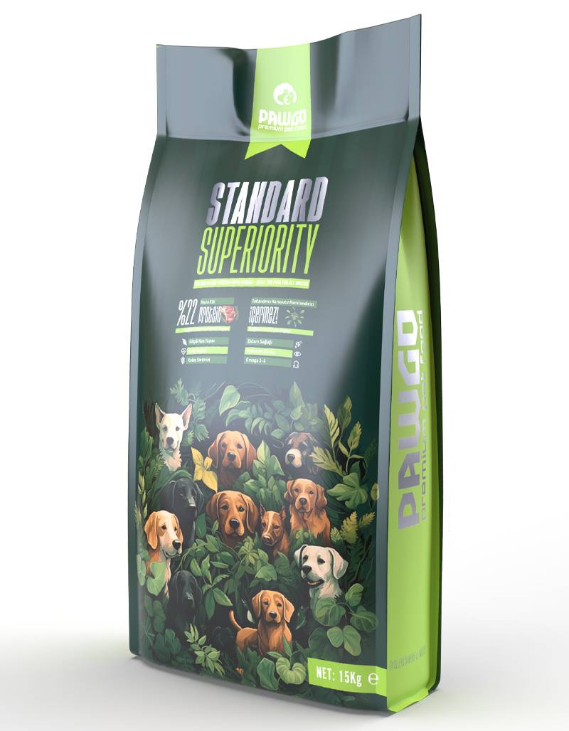 Kuzu Etli Köpek Maması-Pawgo Standard Superiority